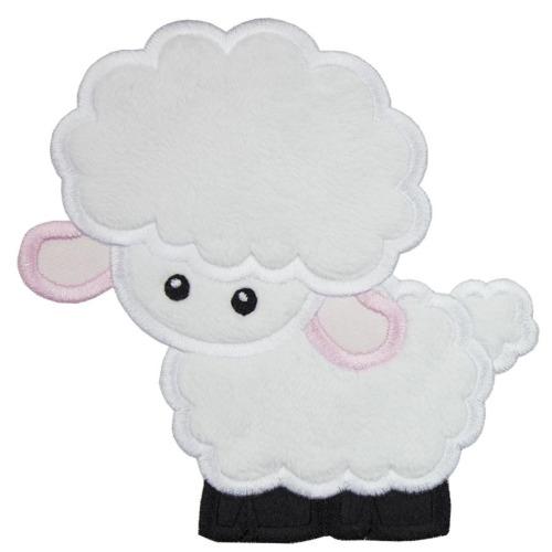 Lamb Embroidered Patch | Easter Lamb Patch for Baby Blankets Clothing ...